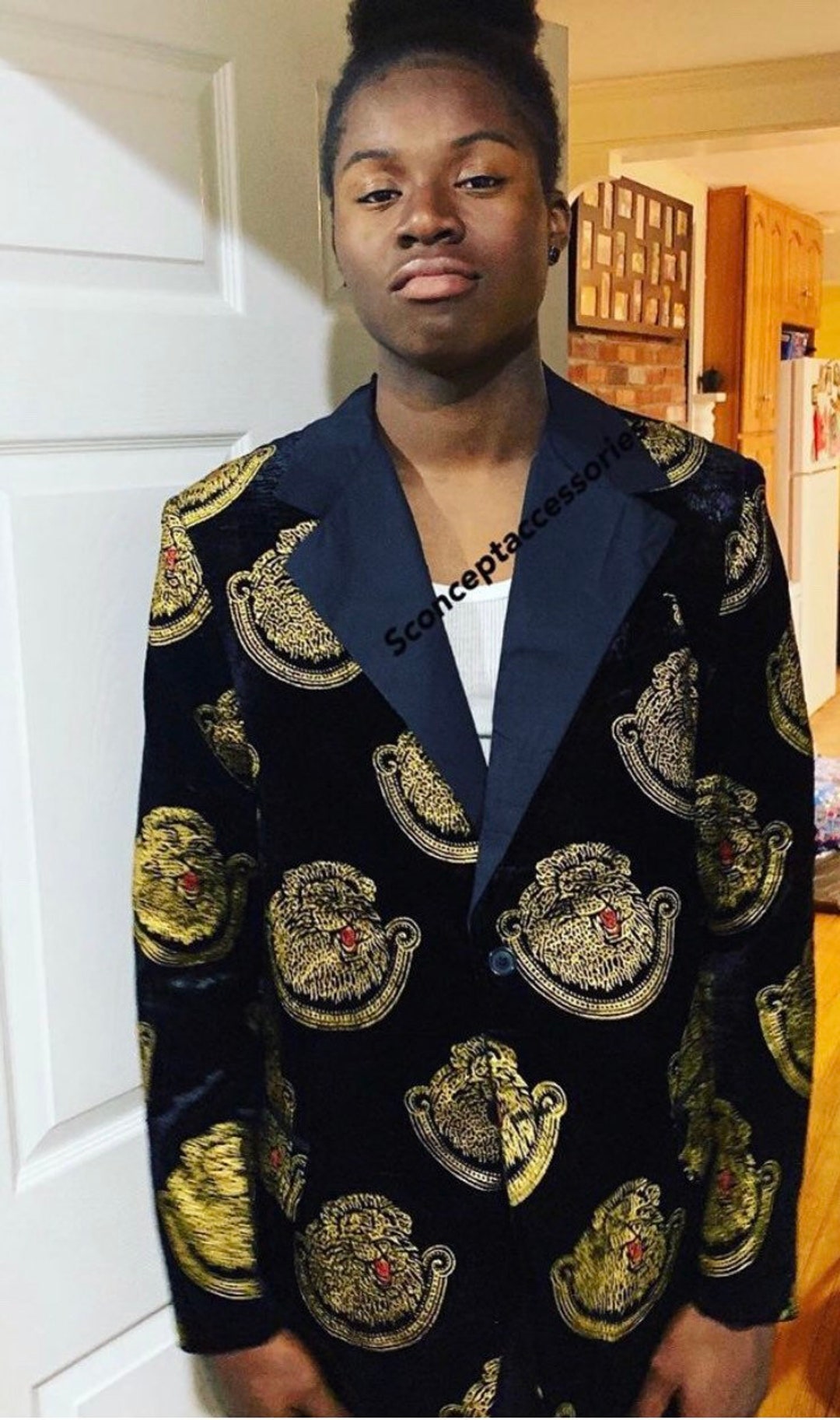 Isi Agu Fabric Jacket/customized for You/african Velvet Jacket - Etsy