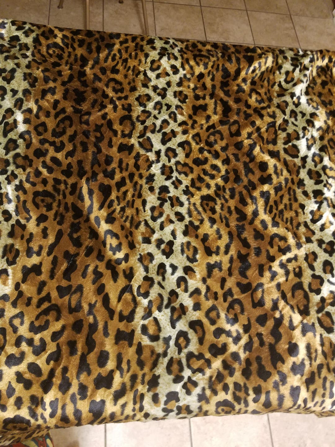 African Velvet Animal Skin Fabric / African Animal Skin Title Fabric ...
