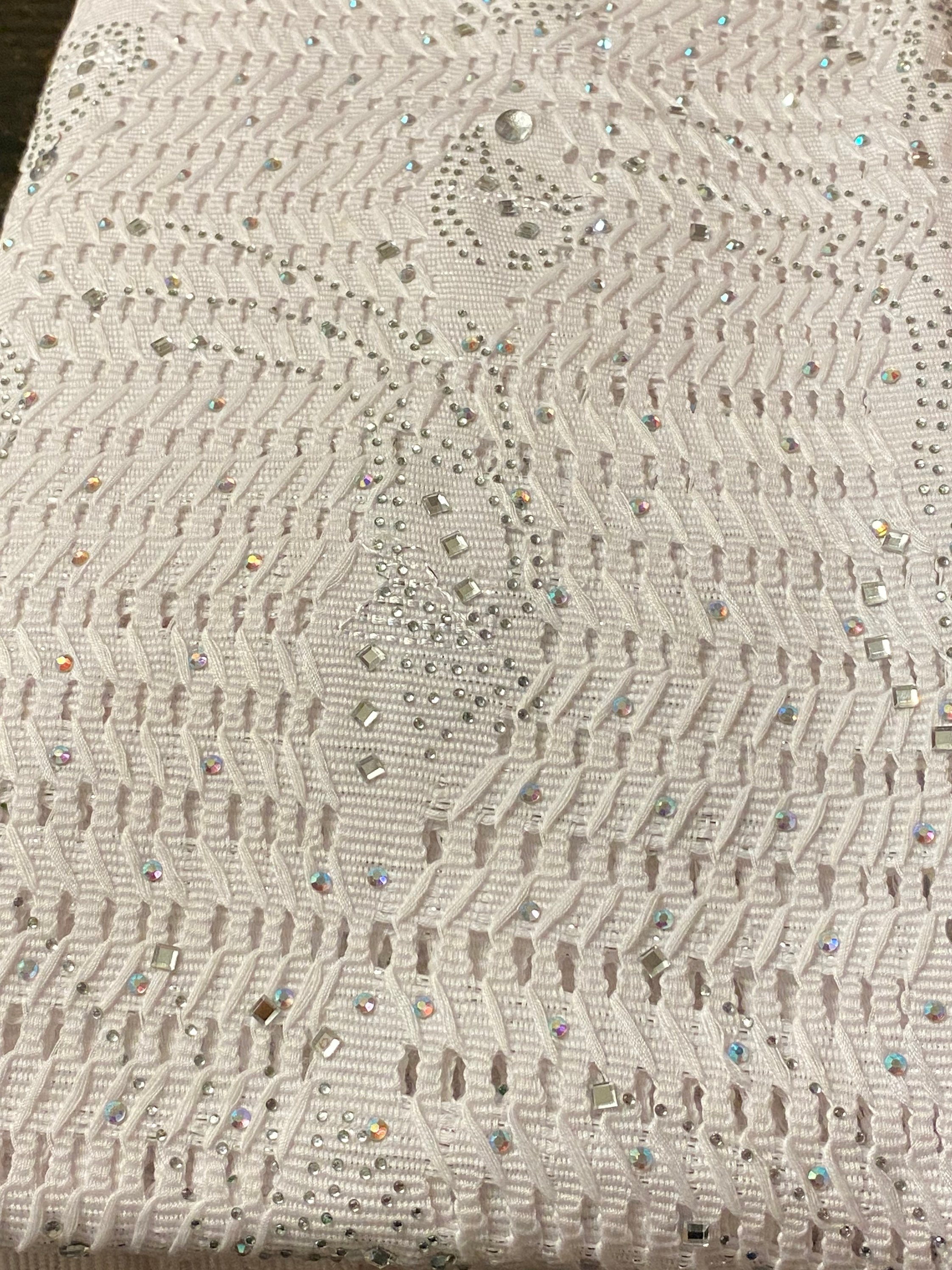 New White Akwa Ocha/3 Piece Luxury Fabric/embellished Luxury - Etsy