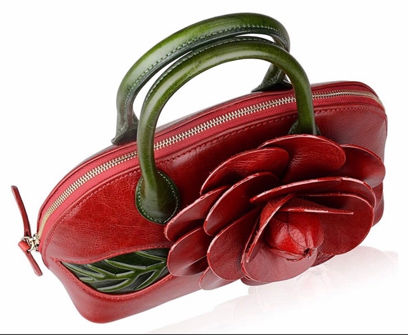 New wine Red Luxury bag/Handbag/shoulder bag/evening bag/Red | Etsy