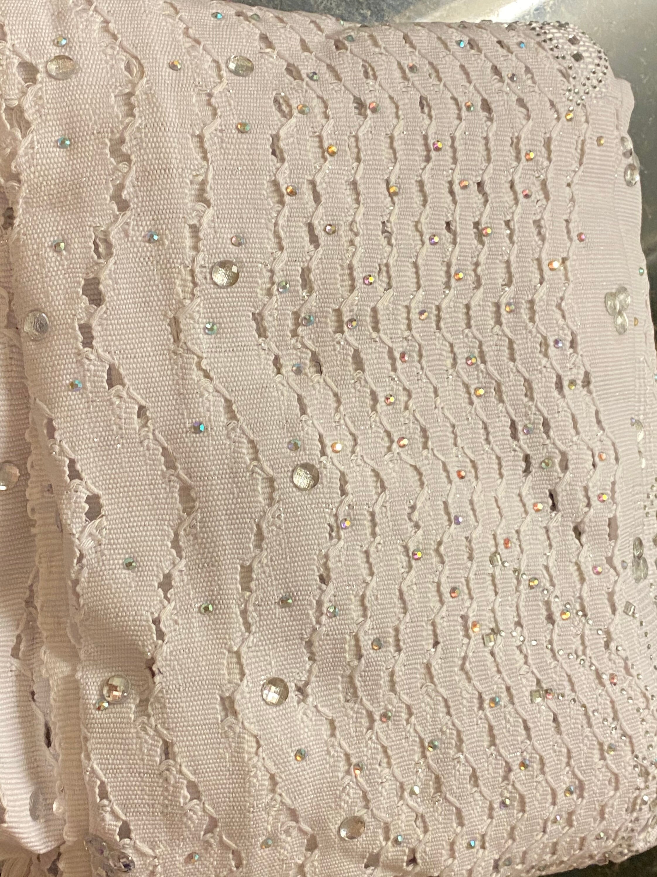 New White Akwa Ocha/3 Piece Luxury Fabric/embellished Luxury - Etsy