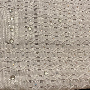 New White Embellished Akwa-ocha/3 Piece Luxury Hand Made Fabric/white ...