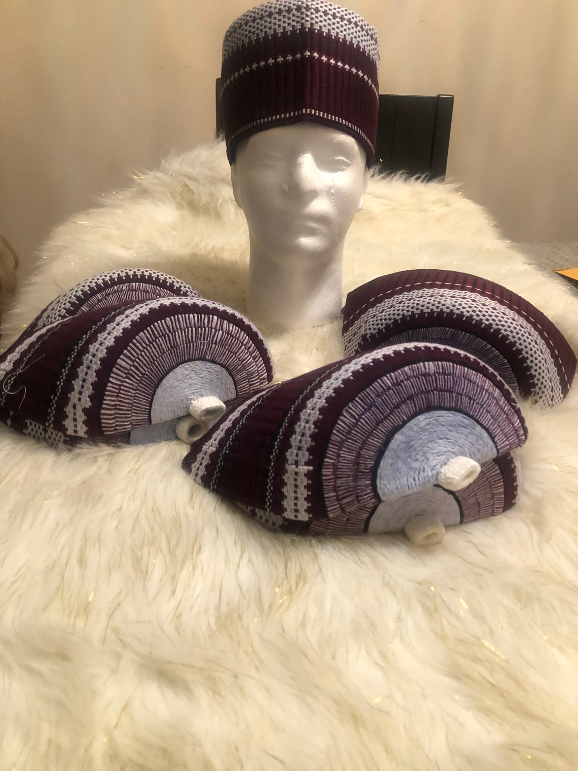 Alhaji Hat/ Hula / Alhaji Cap/northern AFRICAN Hand Weaved - Etsy