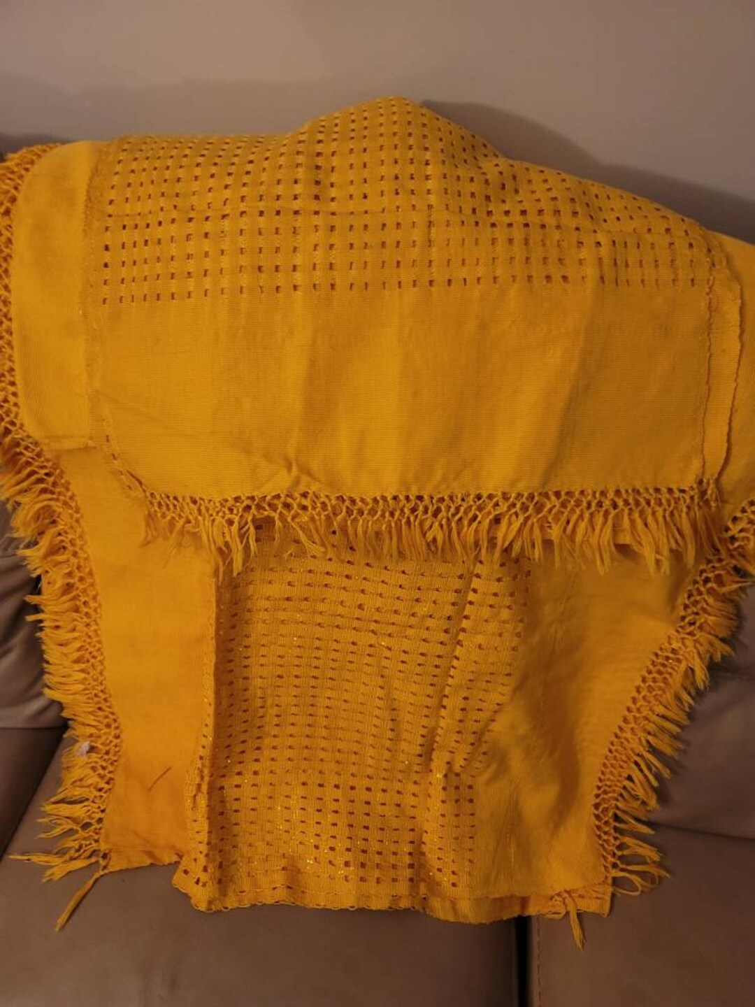 Handwoven Cotton Akwa Ocha Fabric - Yellow Nigerian Wedding Set - Etsy