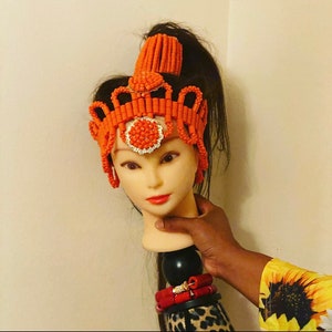 New Coral Hand Made Hair Accessory/bridal Hair Accessory/coral Head ...