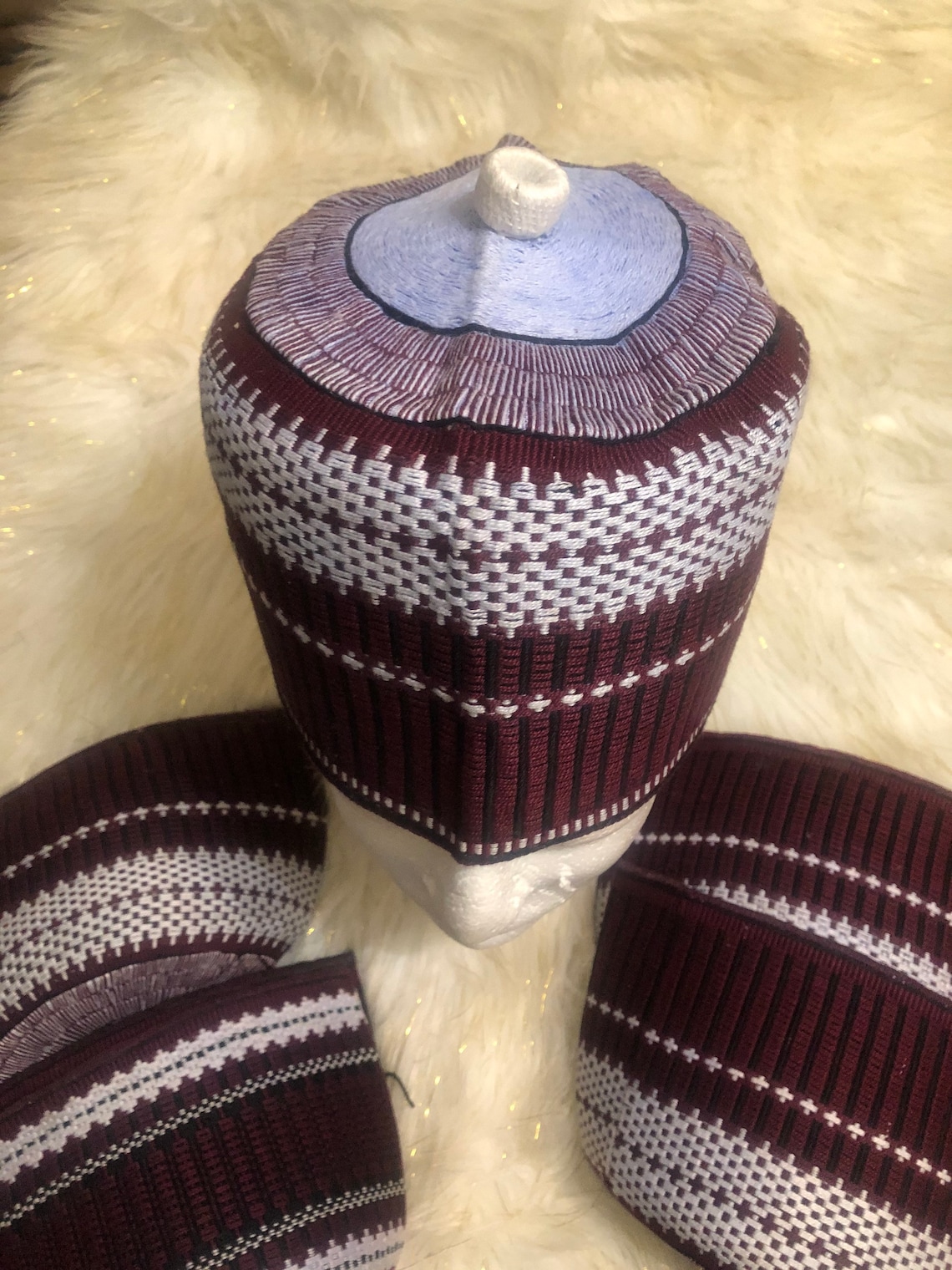 Alhaji Hat/ Hula / Alhaji Cap/northern AFRICAN Hand Weaved - Etsy