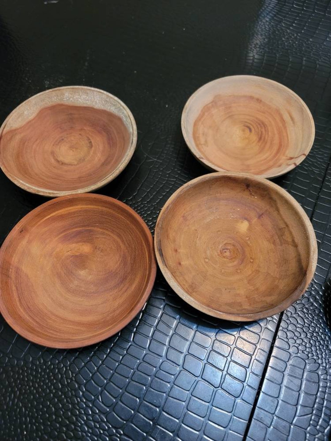 Traditional Nkwobi Wood Dish Bowl Set - Etsy