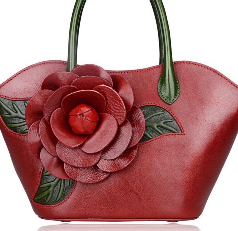 New wine Red Luxury bag/Handbag/shoulder bag/evening bag/Red | Etsy