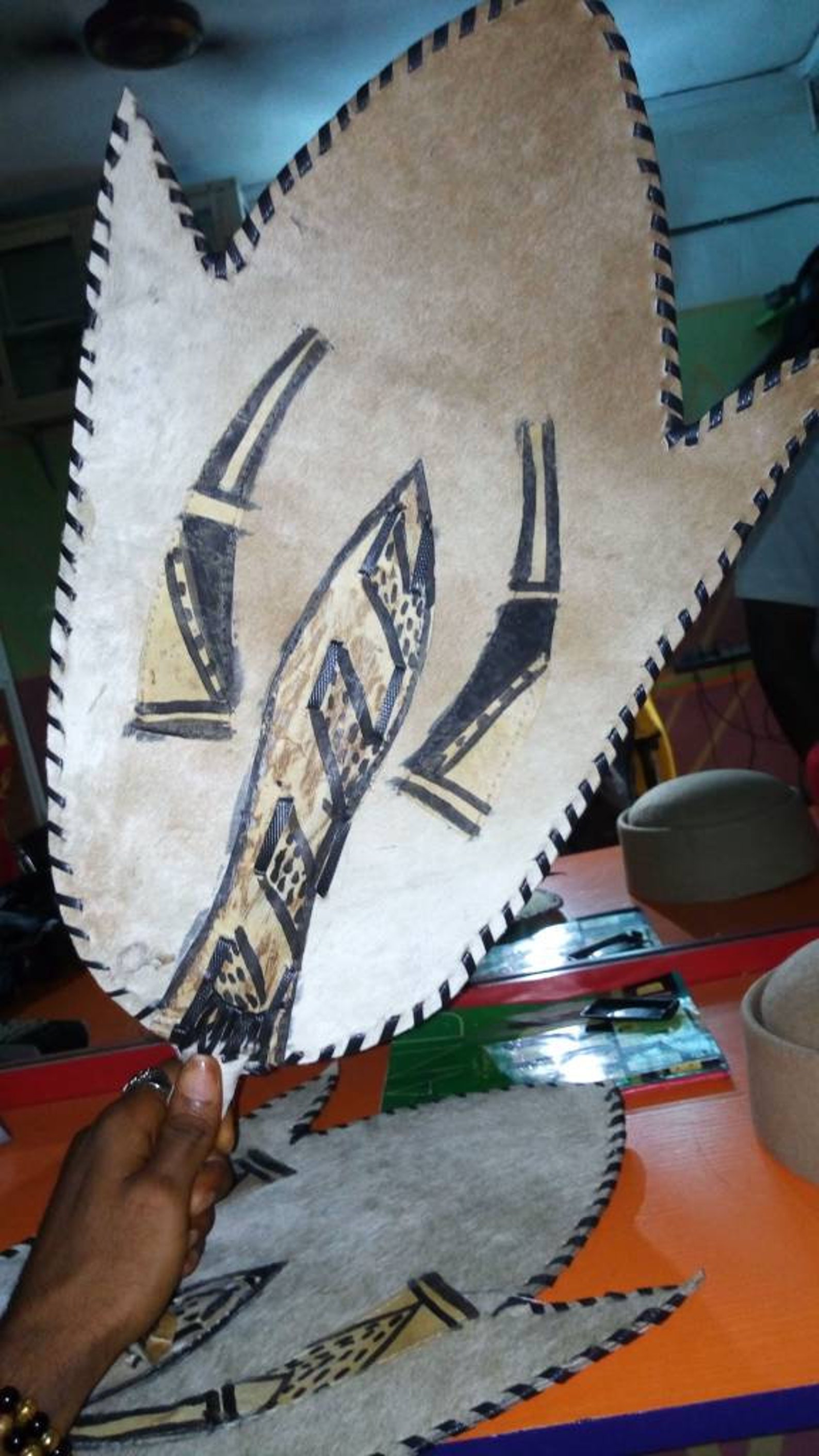 Royality Hand Fan/ Traditional Hand Fan/igbo Hand Fan/ - Etsy