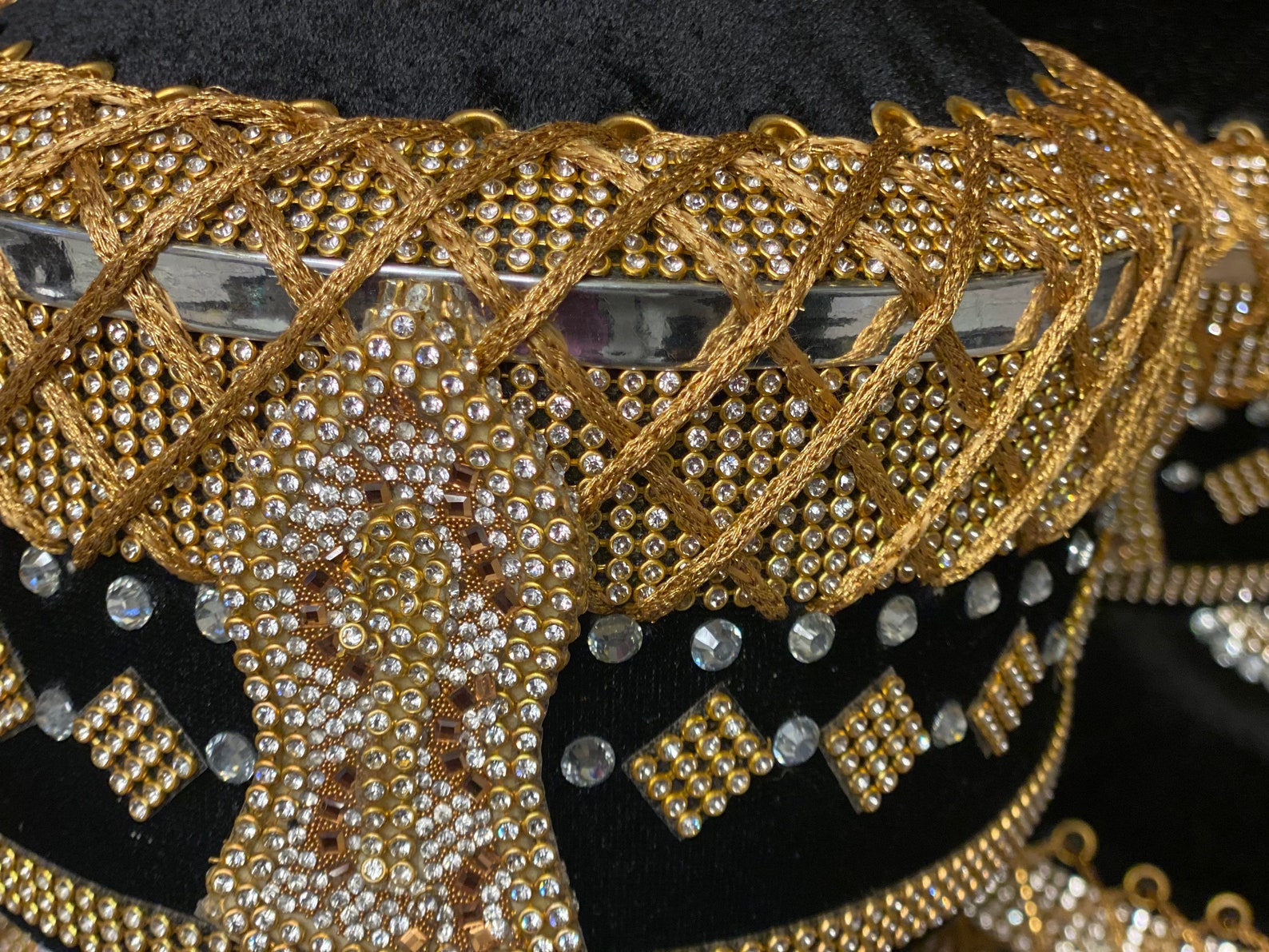 Luxury Hand Made Men Hat/gold Embellished Hat for Men/mens - Etsy