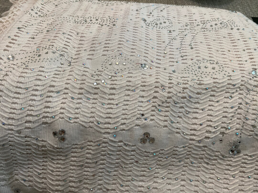 New White Akwa Ocha/3 Piece Luxury Fabric/embellished Luxury - Etsy