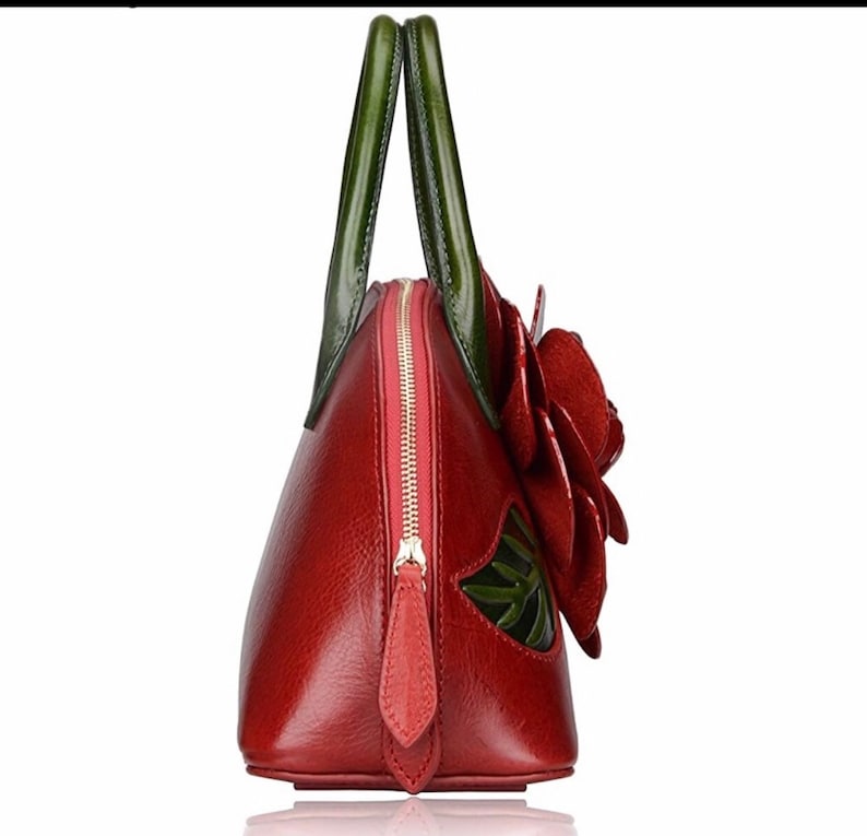 New wine Red Luxury bag/Handbag/shoulder bag/evening bag/Red | Etsy