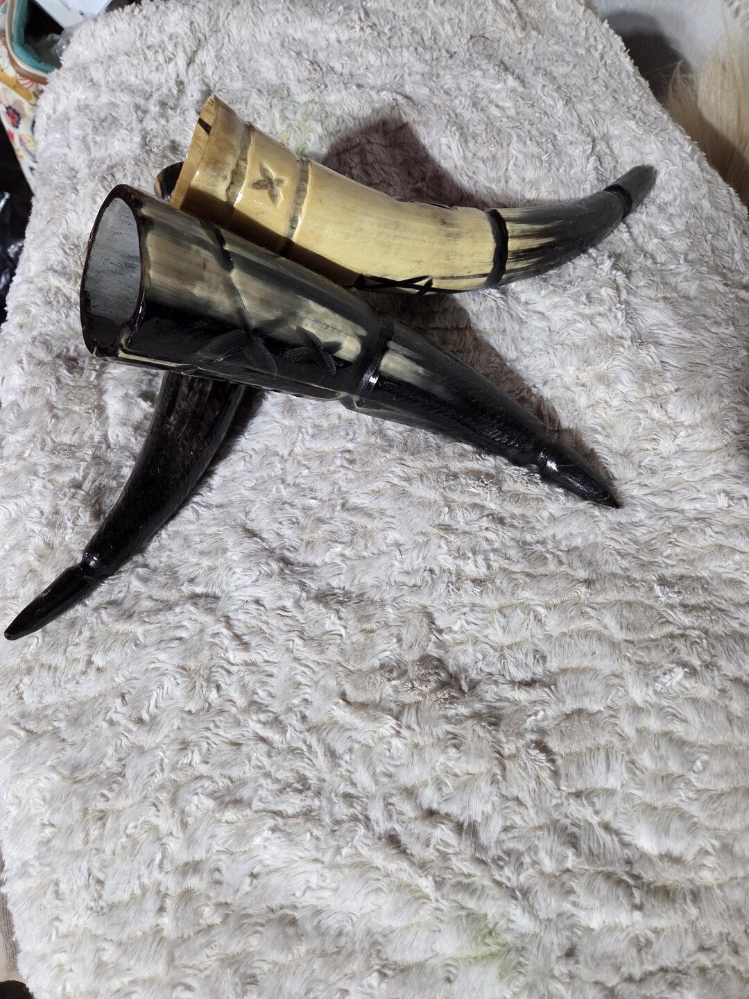 Handcrafted Cow Tusk for Traditional Attire - Etsy