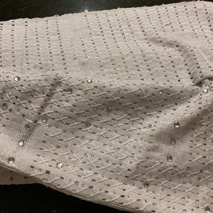 New White Embellished Akwa-ocha/3 Piece Luxury Hand Made Fabric/white ...