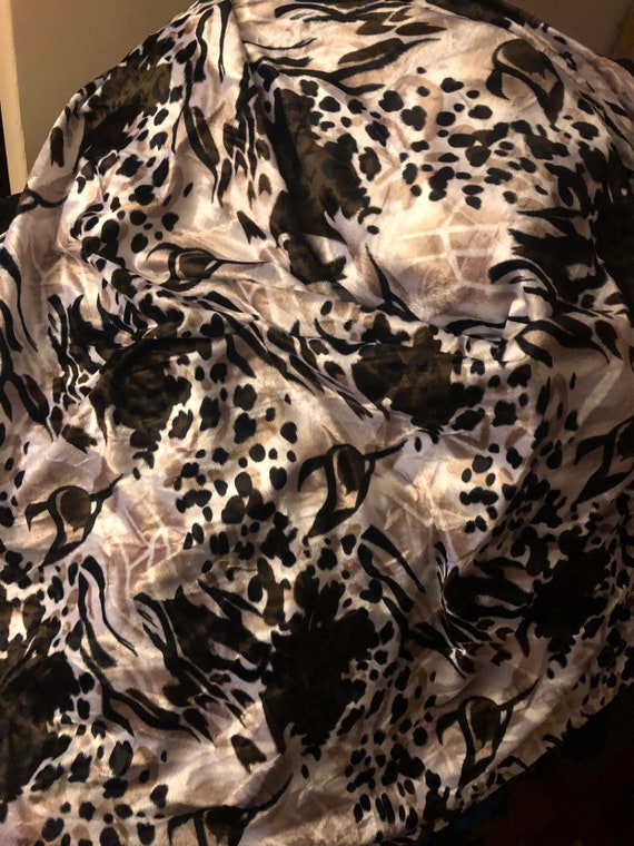 Animal Skin Velvet Fabric Sold per Yard | Etsy