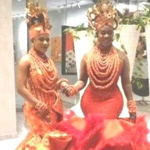 New Edo Bridal Hair Pins/hair Pins/bridal Hair Accessories/benin Bridal ...