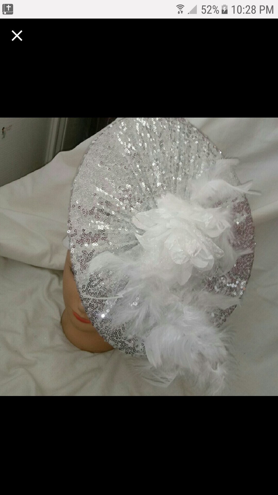 Sequin Turban Fascinator With Feathers - Etsy