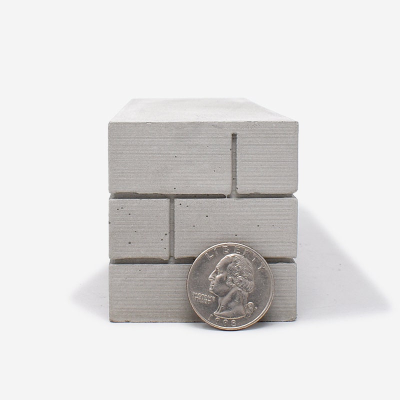 1:12 Scale Mini Concrete Block Wall - Etsy