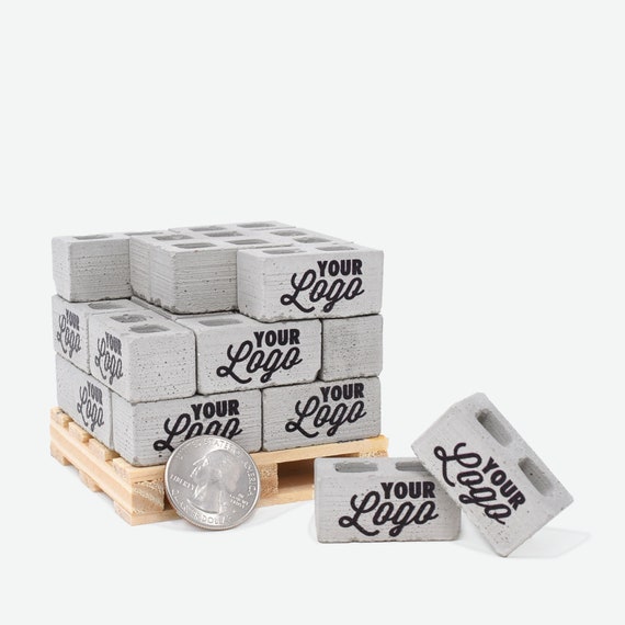 Custom Printed // 1 Unit 1:12 Scale Mini Concrete Blocks on - Etsy