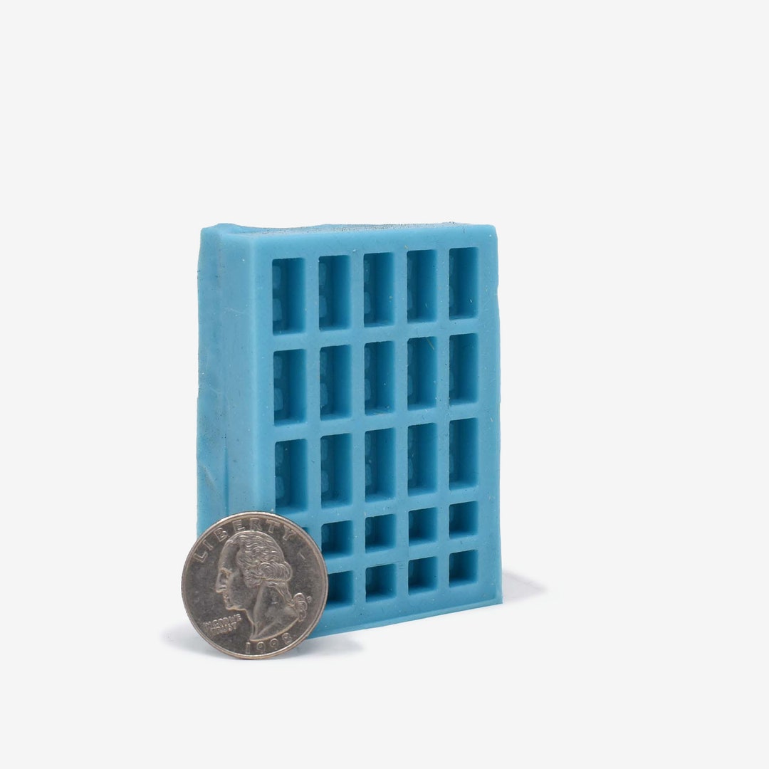 1:32 Scale Cinder Block Mold | Miniature Silicone Mold | Diy Craft ...