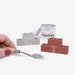 Mortaring Adhesive | Mini Cinder Block Adhesive | Miniature DIY Craft ...