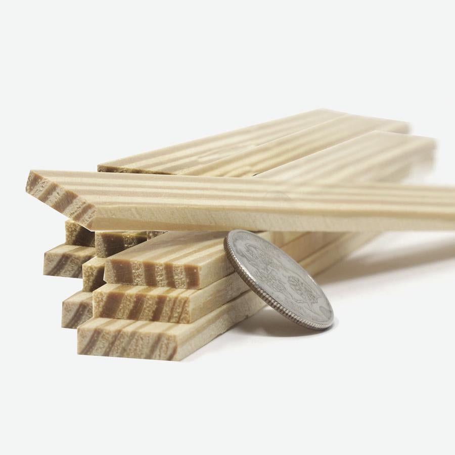 1:12 Scale Lumber - 2x8 (dozen) | Miniature Woodworking | Gift for Men ...