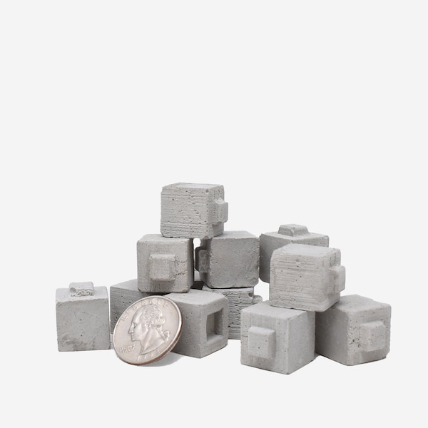 Miniature Cinder Blocks - Etsy