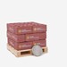 Custom Printed // 20 Units - 1:6 Scale Mini Red Bricks on Wooden Pallet ...