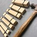 1:12 Scale Lumber - 4x4 (dozen) | Miniature Woodworking | Gift for Men ...