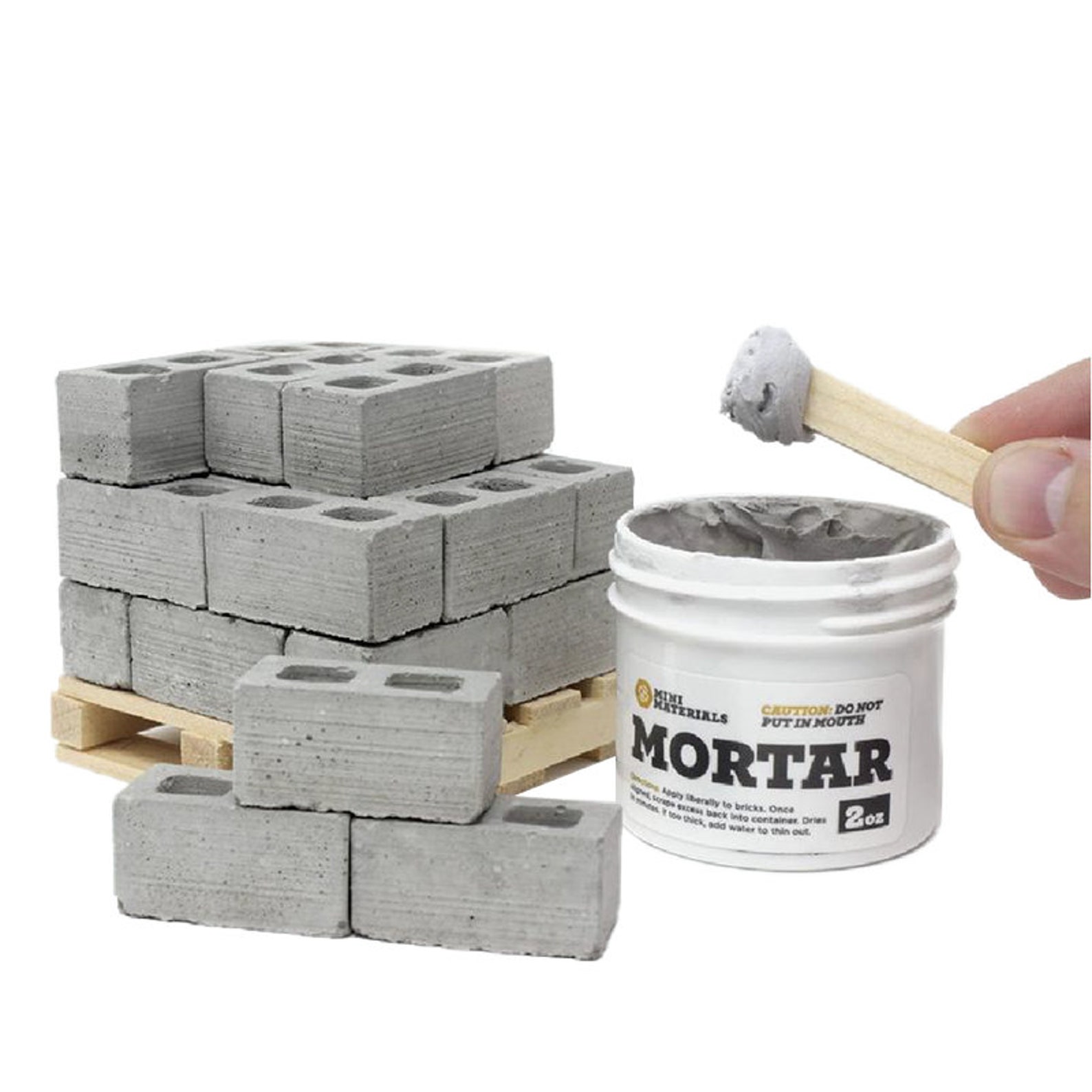 1:12 Scale Concrete Block Pallet 24pk Desk Accessory - Etsy