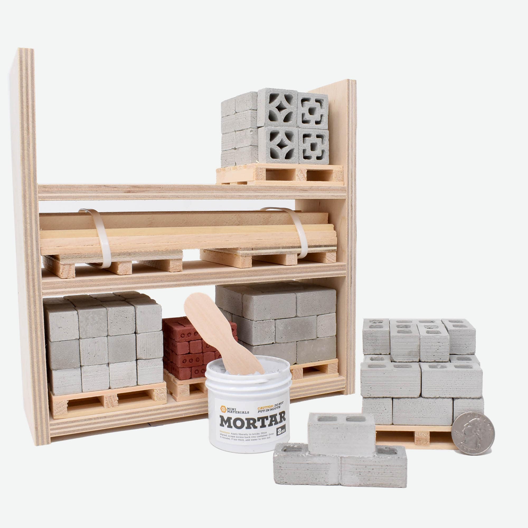 1:12 Scale Ultimate Warehouse Kit | Miniature House Parts | Modern ...