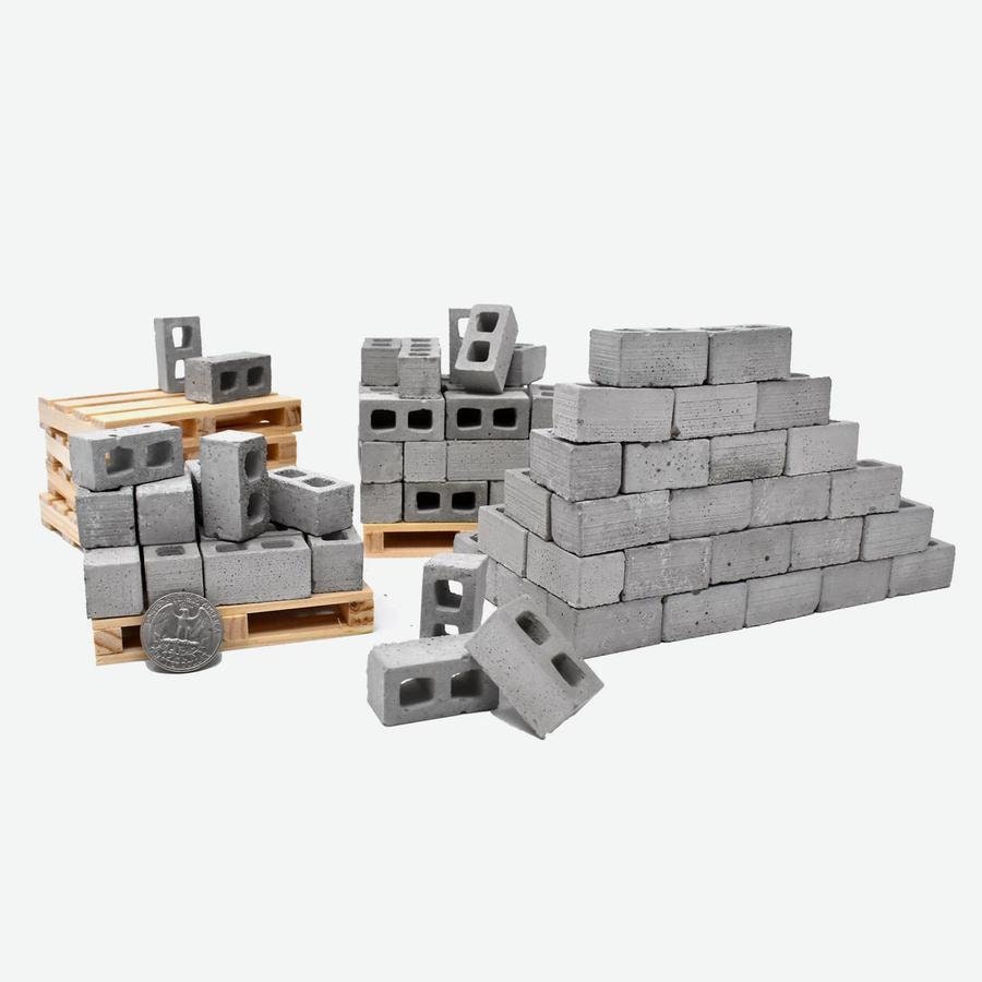 1:12 Scale Concrete Block Pallets 300pk Scale Diorama - Etsy