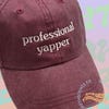 This and Yap, Minimalist Funny Dad Cap, Embroidery, Women's Hat for ...