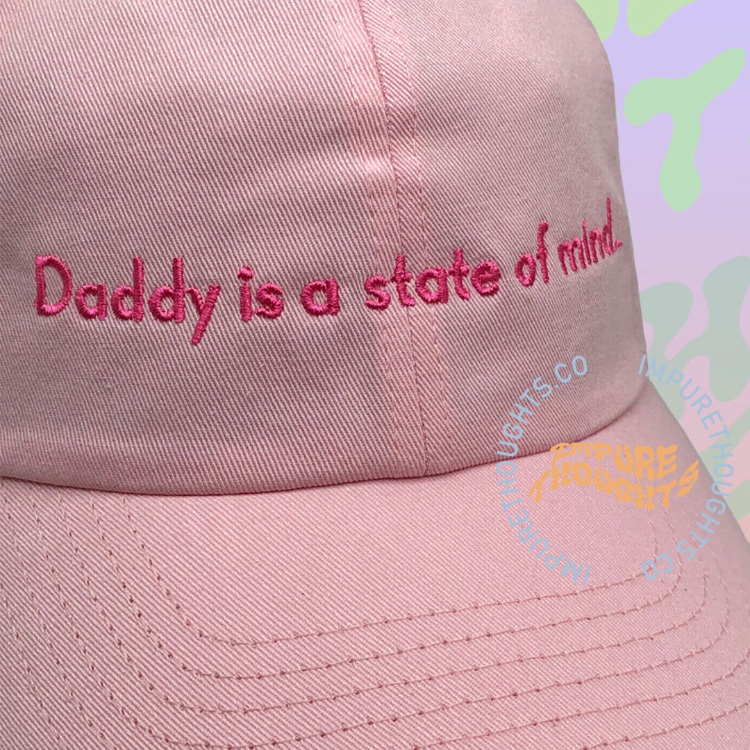 Daddy is A State of Mind Pascal Dad Hat Embroidered Baseball Cap Custom ...