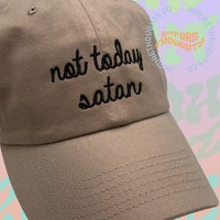 Not Today Satan - Etsy