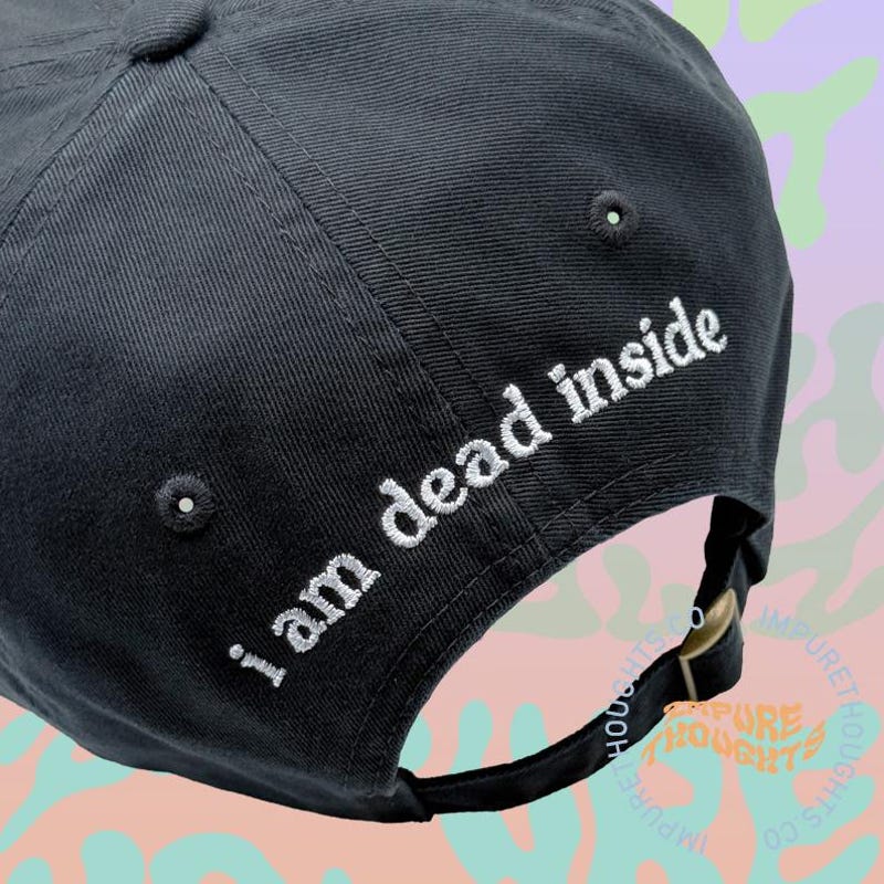 Not Dead yet Cap - Etsy