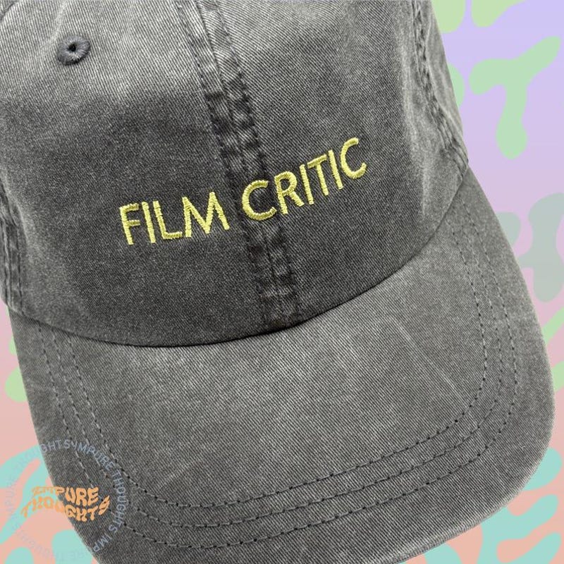 Film Buff Cap - Etsy