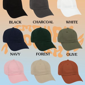 CHINGONA Dad Hat Embroidered Baseball Cap Low Profile Custom Black ...