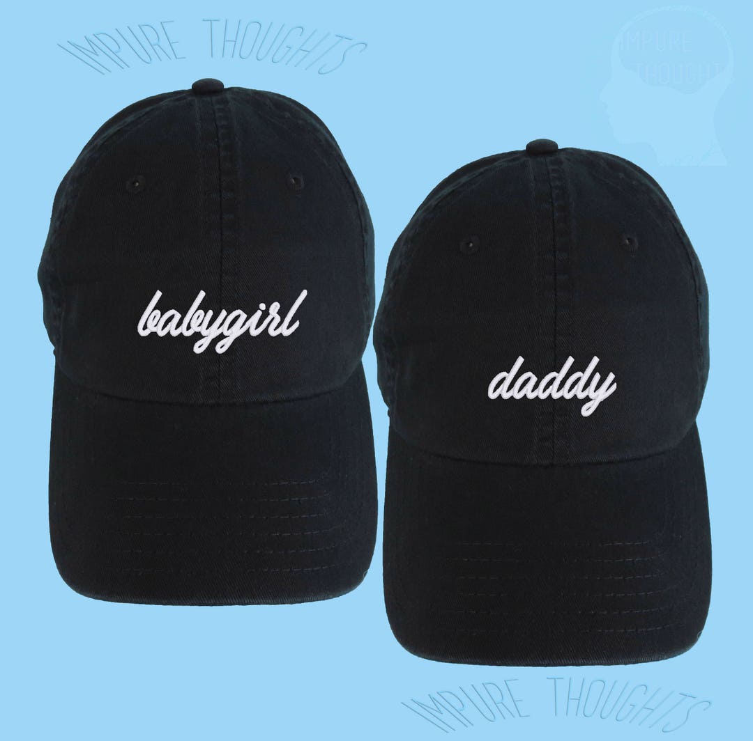 SET OF 2 Babygirl Daddy Dad Hat Embroidered or Printed - Etsy