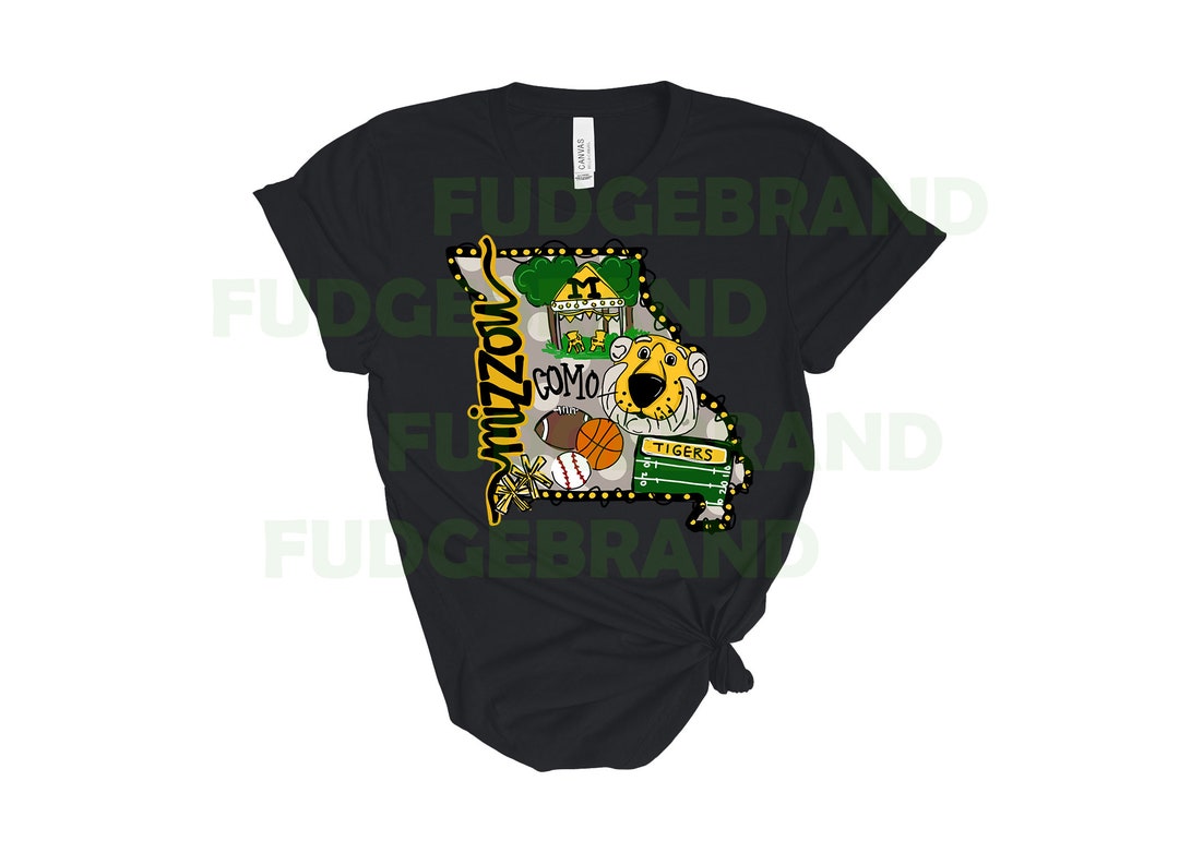 Cartoon Mizzou - Etsy