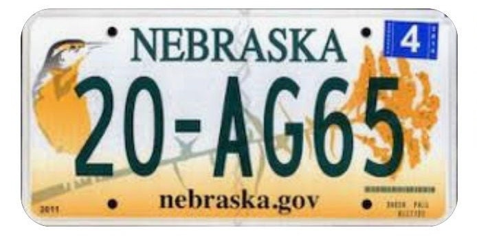 License Plates - Multiple States and Years Available! - Etsy