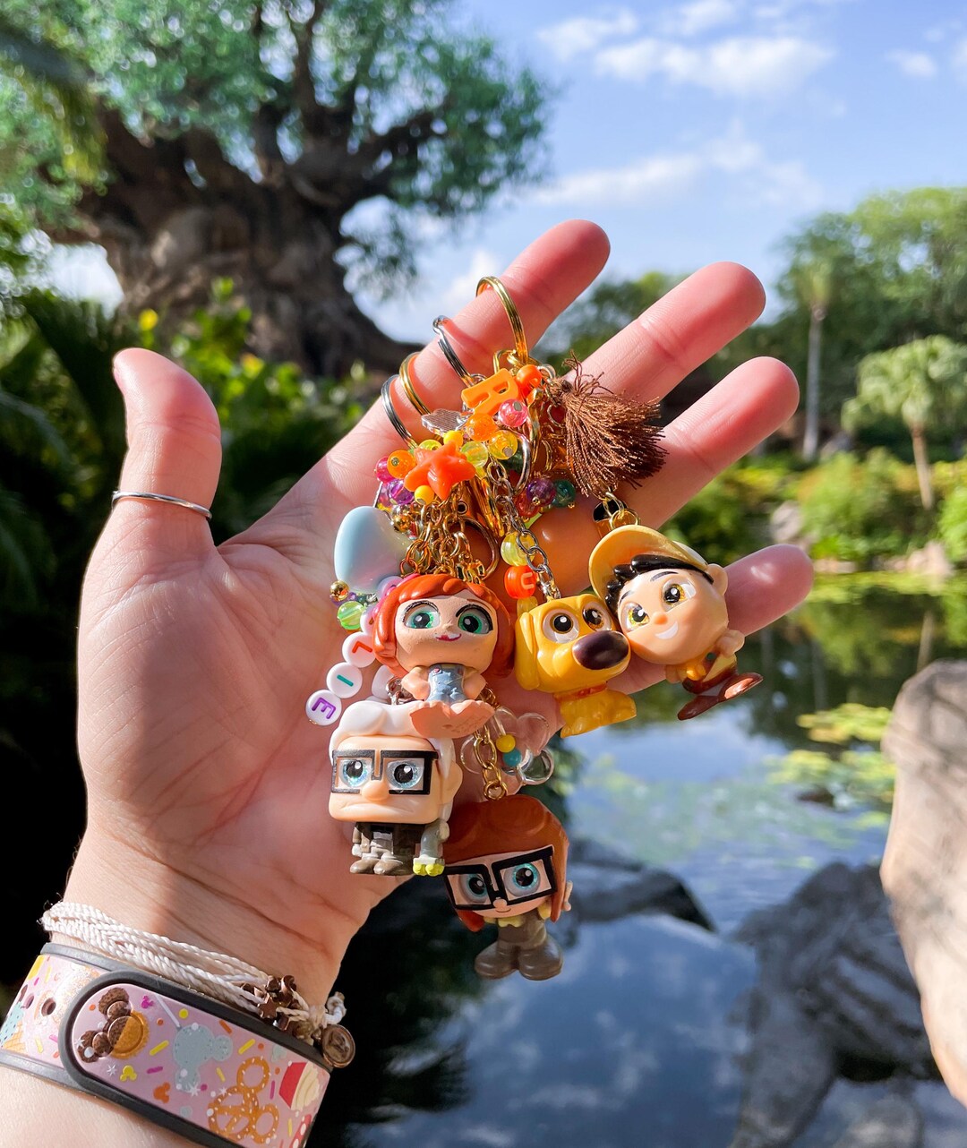Wilderness Explorer Bag Charm Keychain - Etsy
