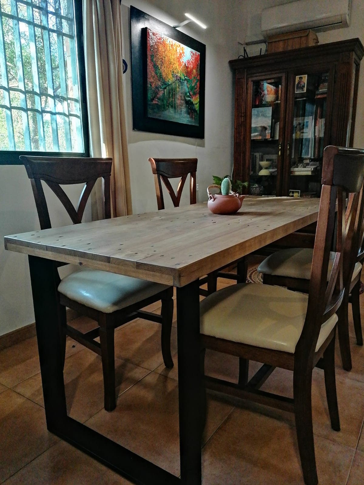 Mesa comedor tipo industrial - Etsy España