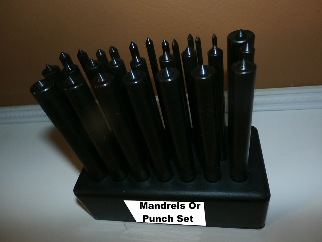 Combo Mandrels OR Material Punches Tool Set for Making Jump Rings ...