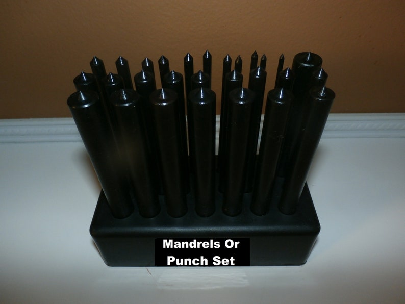 Combo Mandrels OR Material Punches Tool Set for Making Jump Rings ...