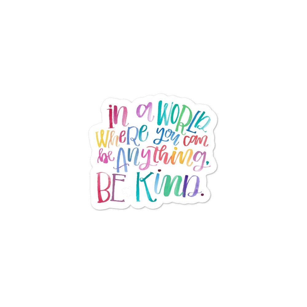Positivity Notebook Sticker Motivational Sticker Stay Positive Sticker ...