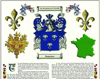 Number Coat of Arms - Etsy