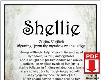 First Name Origin - Etsy