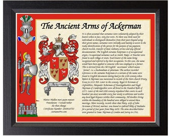 Ingram Coat of Arms - Etsy