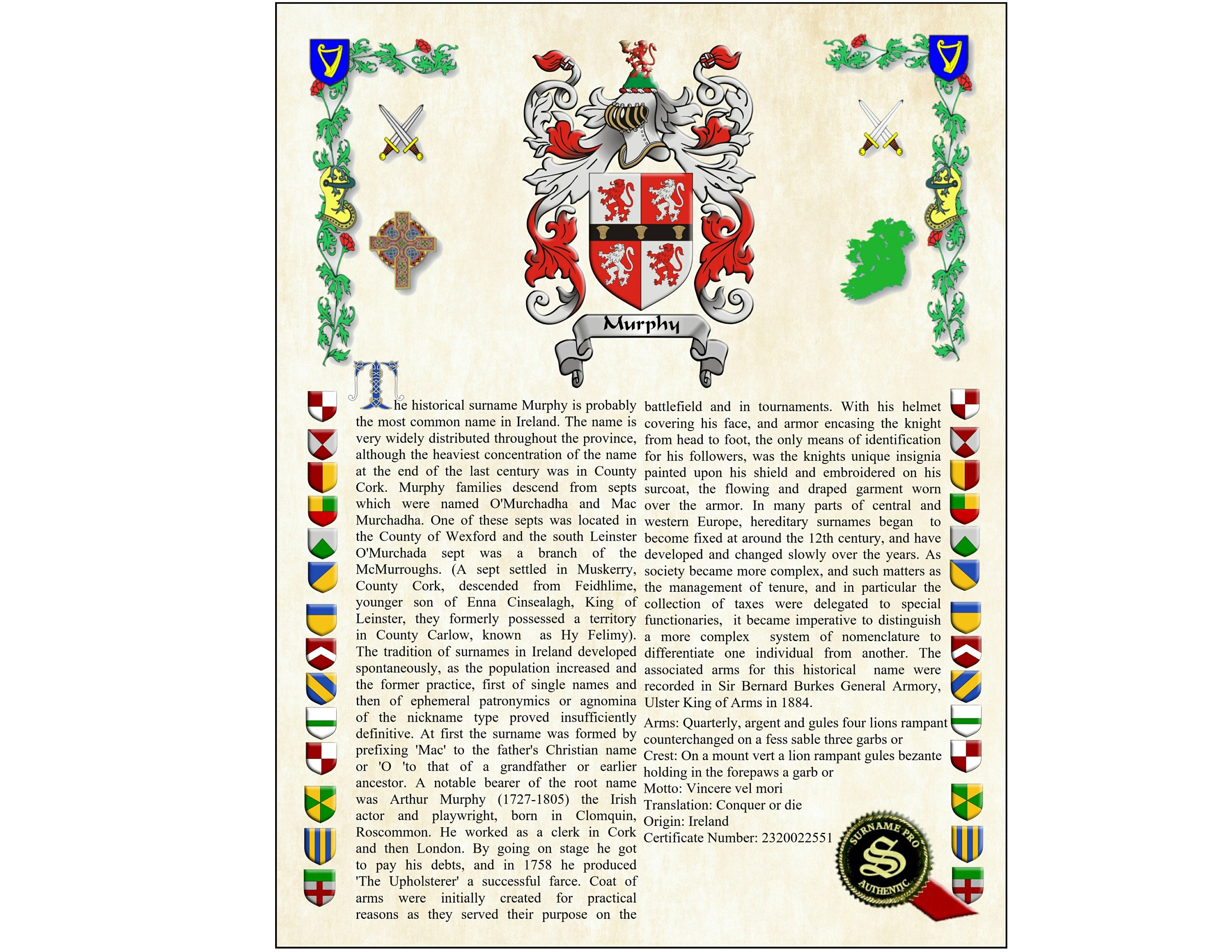 Schmidt Family Crest Hanover Germany